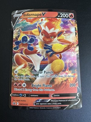 Infernape V SWS252 Jumbo Cards Holo | eBay
