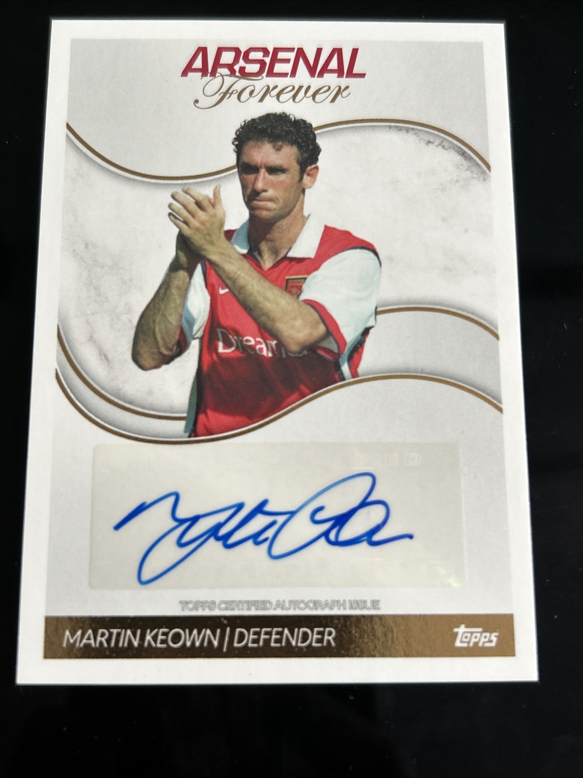 Topps Arsenal Forever Encased Autograph Martin Keown | eBay UK