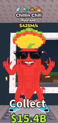 Chillin Chili 425M/sec - Steal A Brainrot Secret {CHEAPEST} | eBay