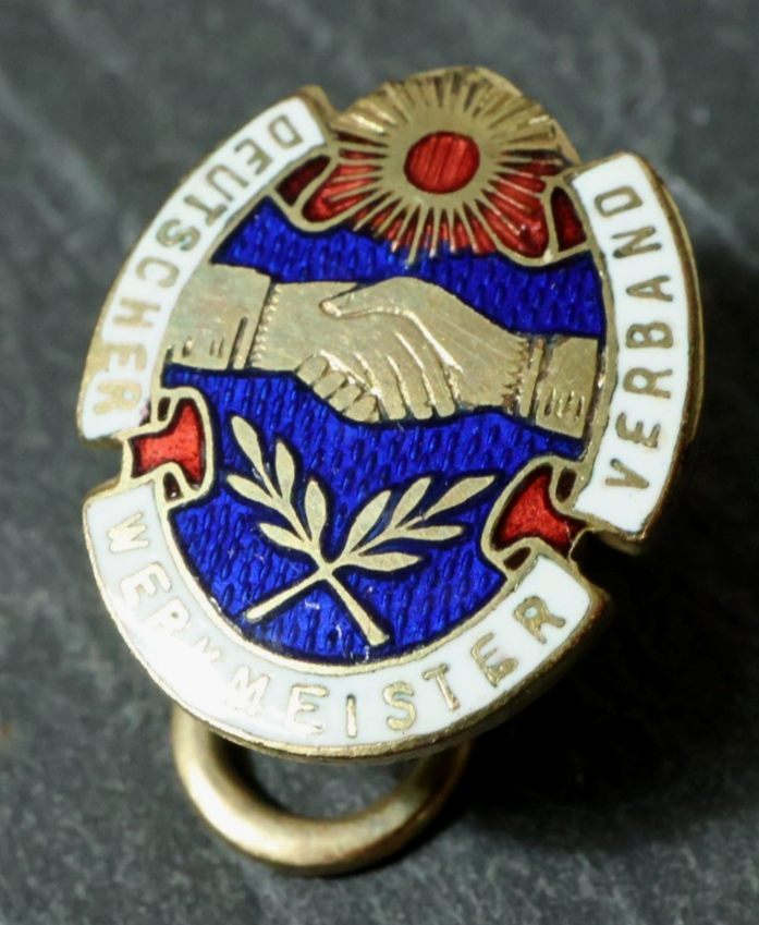 Alter Orden Abzeichen Deutscher Werkmeister Verband DWV Pin ...