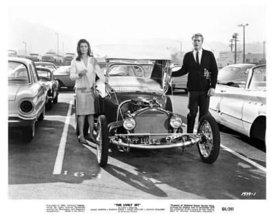 THE LIVELY SET great 8x10 HOT ROD still DOUG McCLURE & PAMELA TIFFIN ...