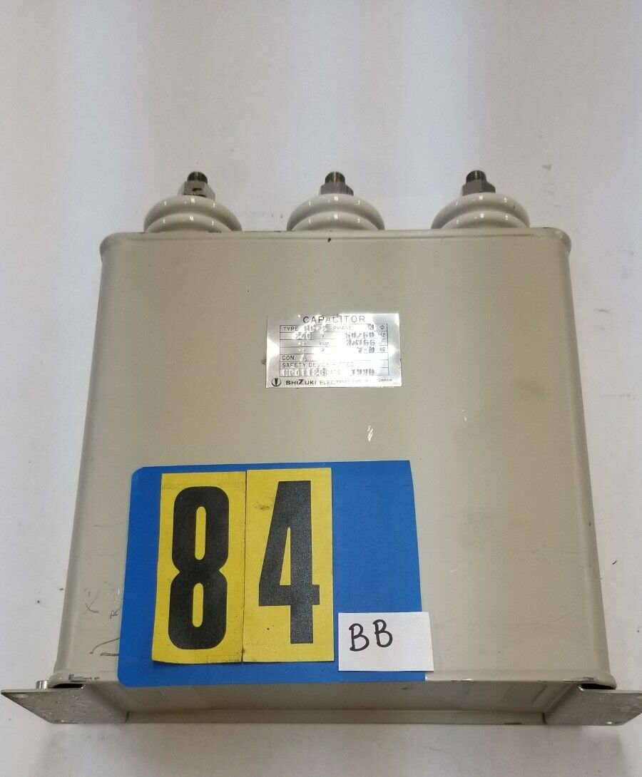 Shizuki Electric Capacitor Type RG-2 Phase 3 240V | eBay
