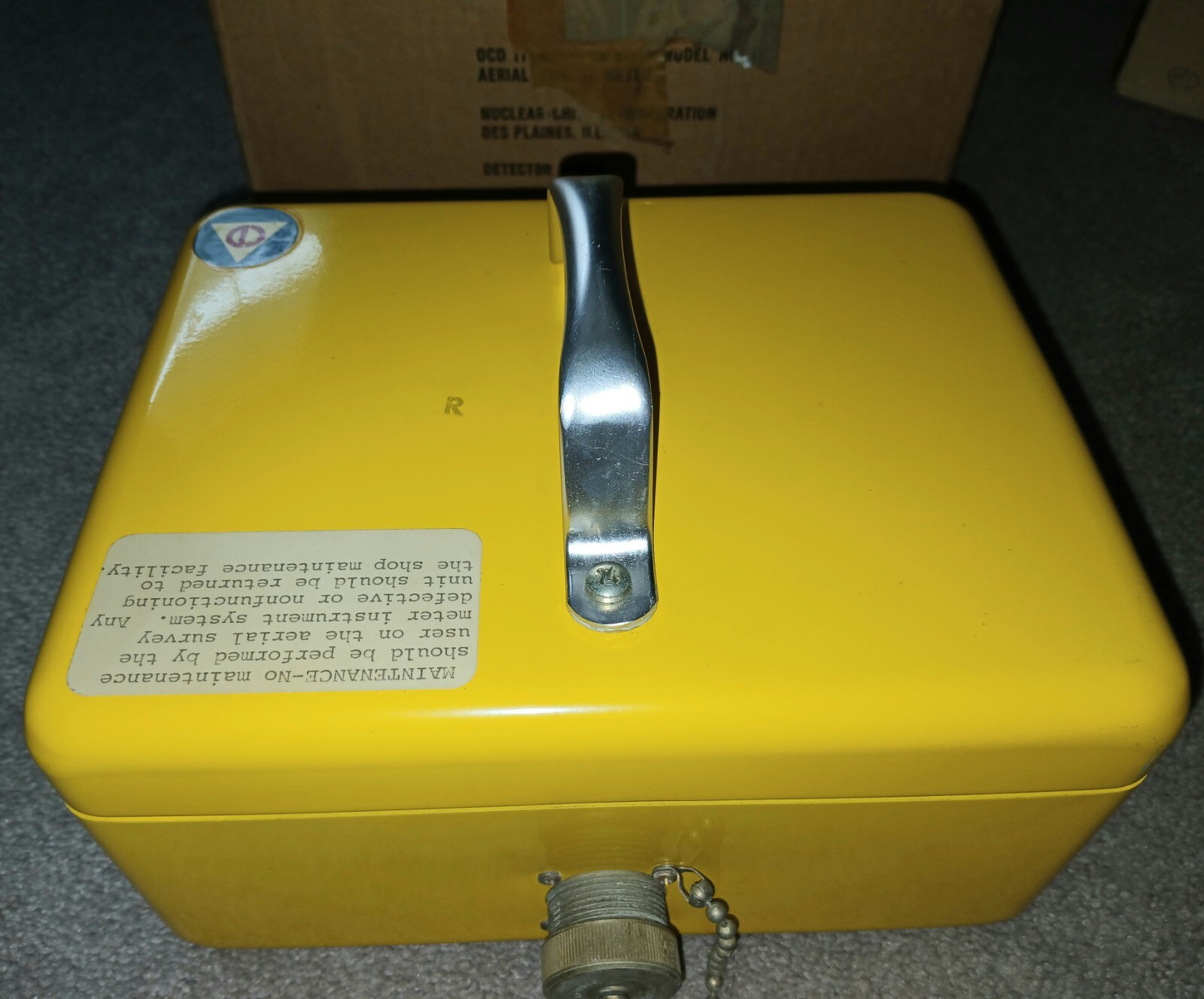 Civil Defense CD V-781 Model 1 Aerial Radiation Monitoring Set | eBay