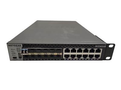 NETGEAR XSM4324S M4300-12X12F 24 Ports Managed Fiber Ethernet Switch Q ...