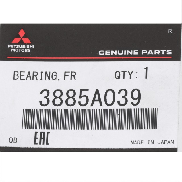 3885A040 Mitsubishi OEM Genuine Bearing FR Wheel Hub for sale online | eBay
