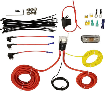 airmaxxx Single Compressor Wire Install Kit Air Ride Suspension Fits ...