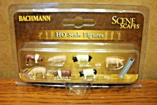 BACHMANN SCENE SCAPES PIGS HO SCALE FIGURES | eBay