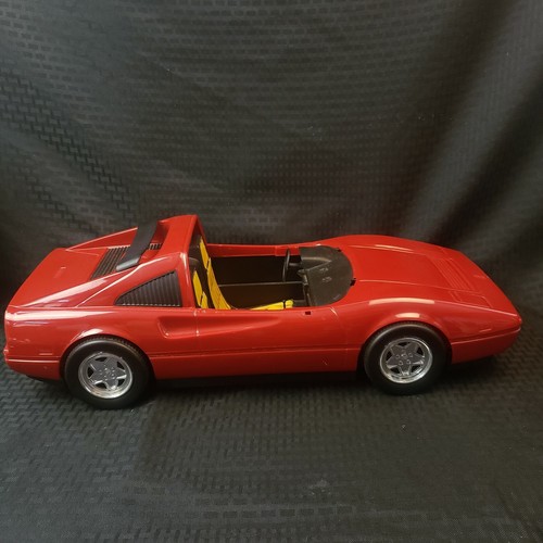 Vintage 1986 Mattel Barbie Red Ferrari 328 GTS Convertible Sports Car ...