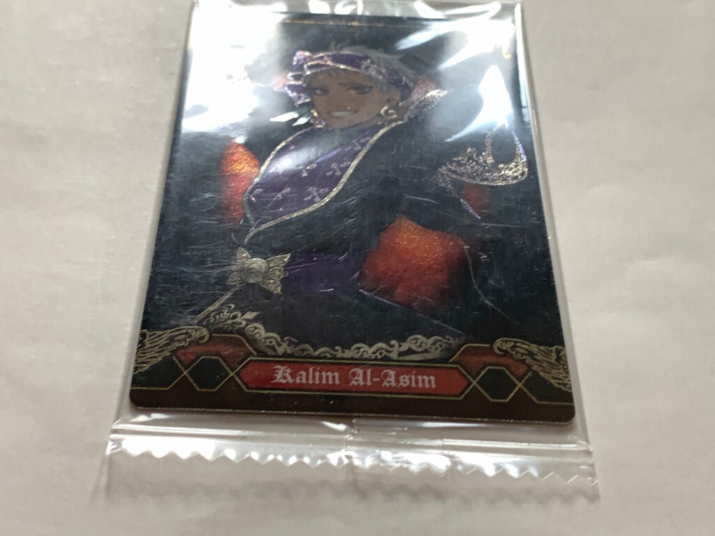 Kalim Al-Asim Disney Twisted Wonderland Plastic card Japanese No.12 ...