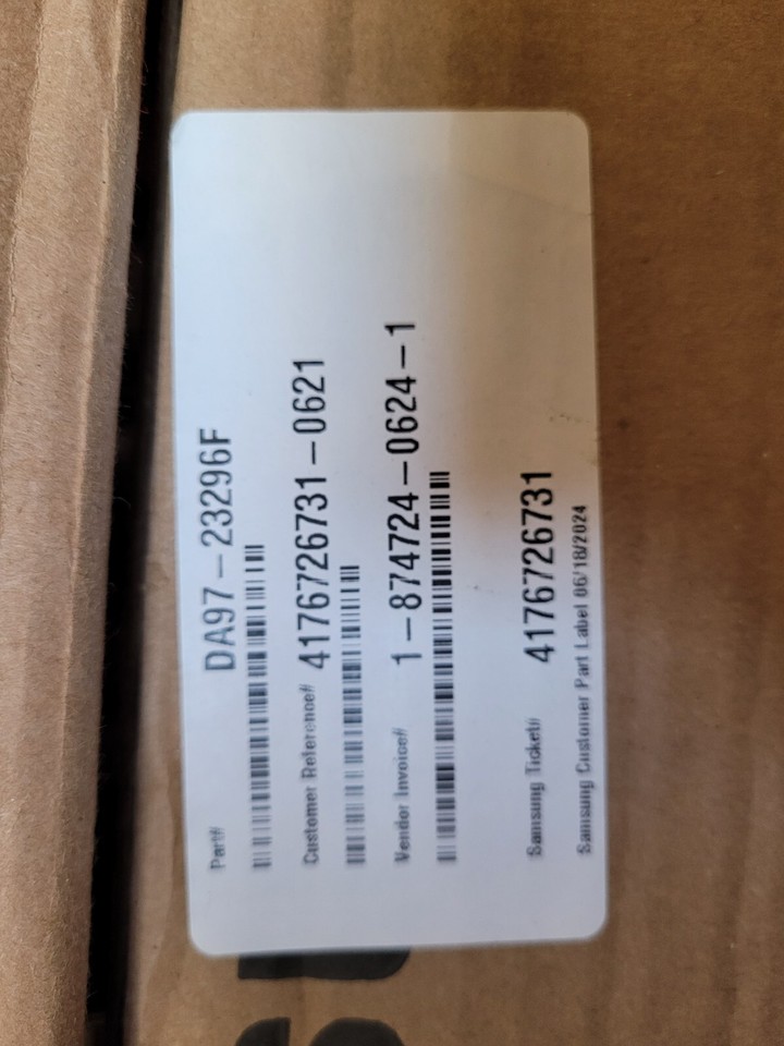 BRAND NEW OEM Samsung DA97-23296F ASSEMBLY FRENCH | eBay