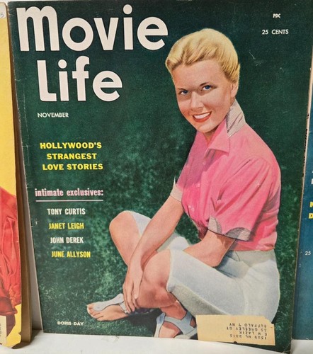 MOVIE LIFE MAGAZINE COMPLETE YEAR 12 ISSUES 1953 MARILYN MONROE COVER ...