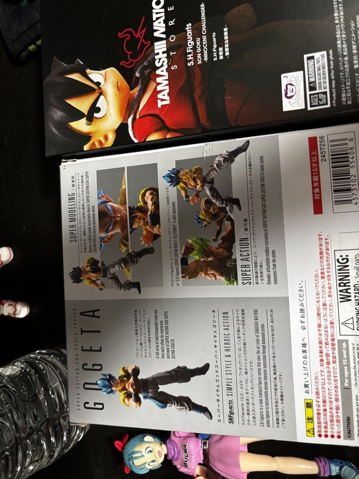 Sh Figuarts Dragon Ball Lot gogeta Kid Goku bulma shf Action Figures | eBay