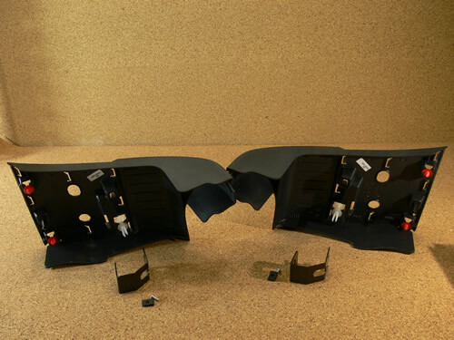 GENUINE LAND ROVER FENDER MOULDING FOR SIDESTEPS RANGE ROVER 13 ON ...