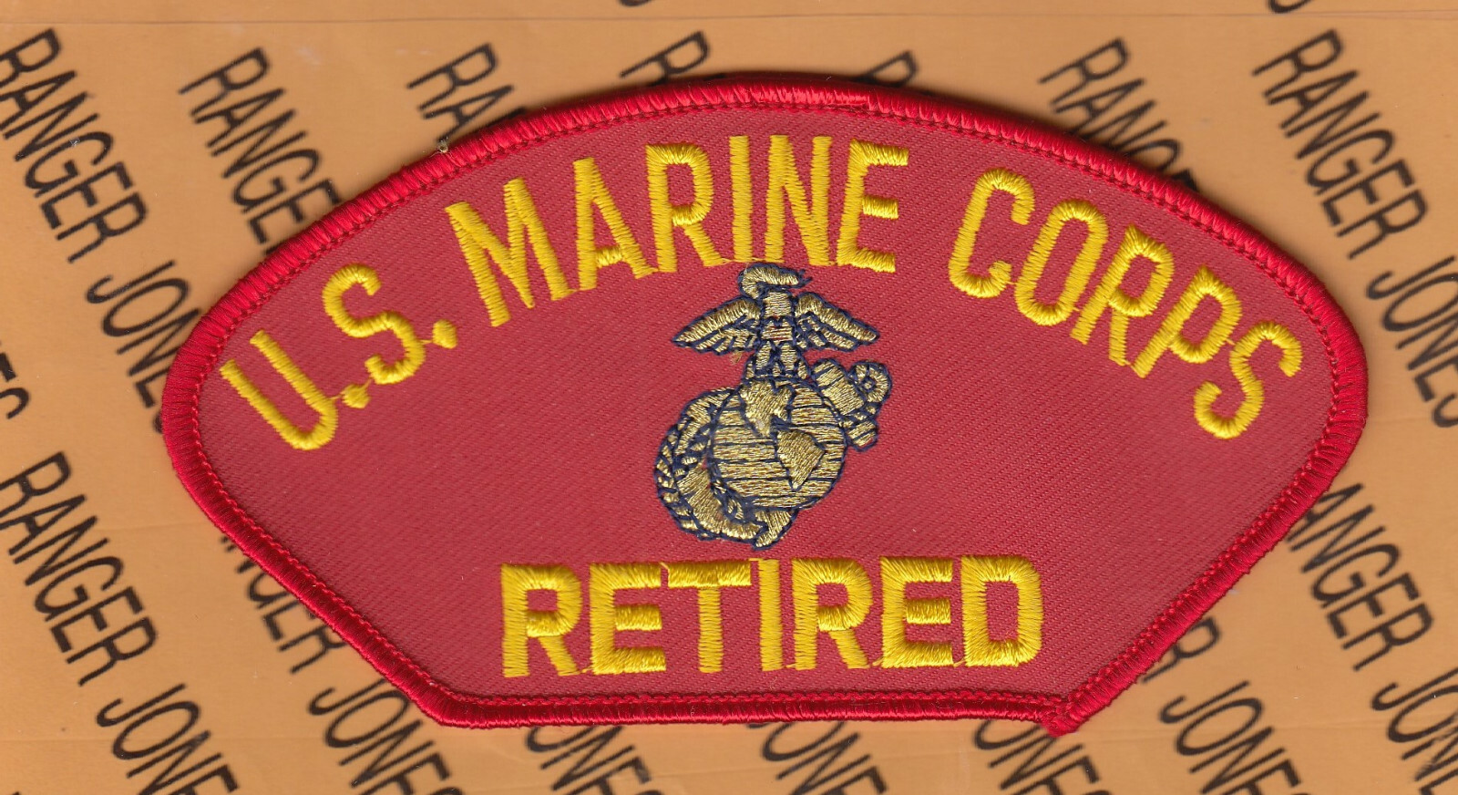 USMC United States Marine Corps Retired EGA 5.25" hat patch | eBay