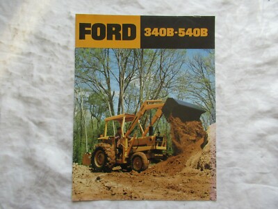 Construction Equip Parts - Ford 340B Loader Tractor
