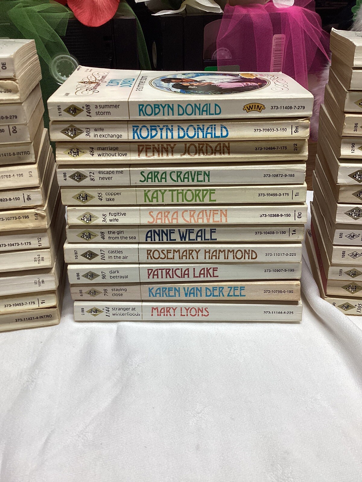 Lot Of 37 Vintage Harlequin Romance Books 1970s/80’s Novel Heart ...