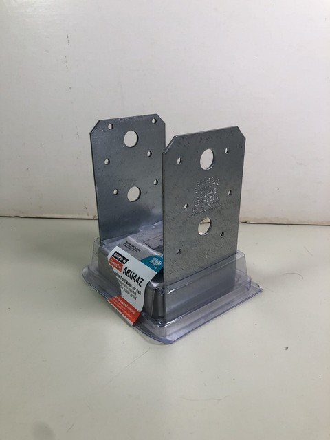 Simpson Strong-tie ABU44Z Adjustable Post Base with Uplift for sale ...