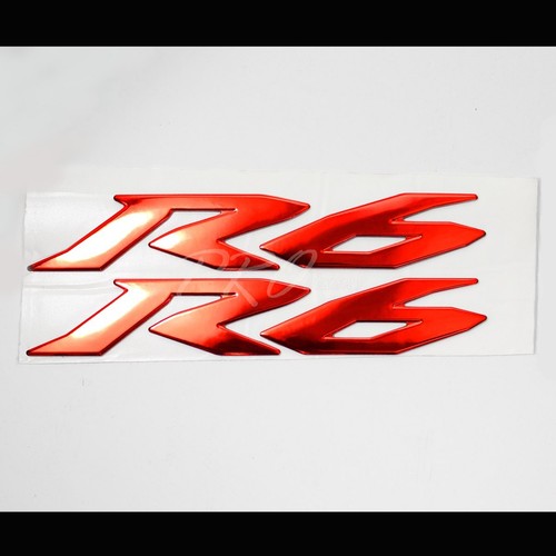 Handle Yoke Cover Perforated Black+Chrome Red Emblem Sticker for 06-16 ...