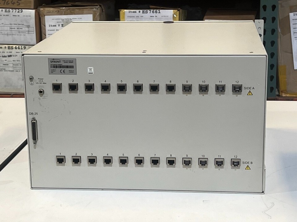 Spirent DLS 6800 VDSL2 Multiline Production Simulator DLS-6826-08 Needs P/S | eBay