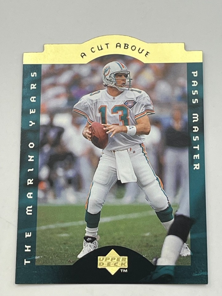 1995 Upper Deck Football NFL "A Cut Above" Die Cut Insert Card #CA3 Dan ...