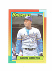 Darryl Hamilton Brewers OF 35T Topps 1990 Baseball Card | eBay