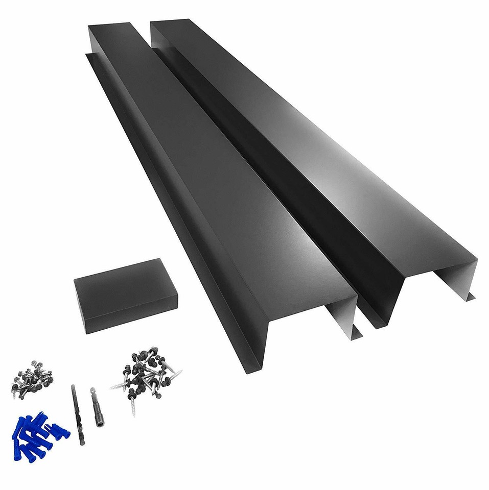 Metal Line Set Cover Kit for Mini Split and Central Air Conditioner ...