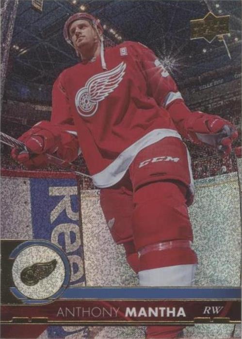 2017-18 Upper Deck - Anthony Mantha #65 Gold Rainbow Foil for sale ...