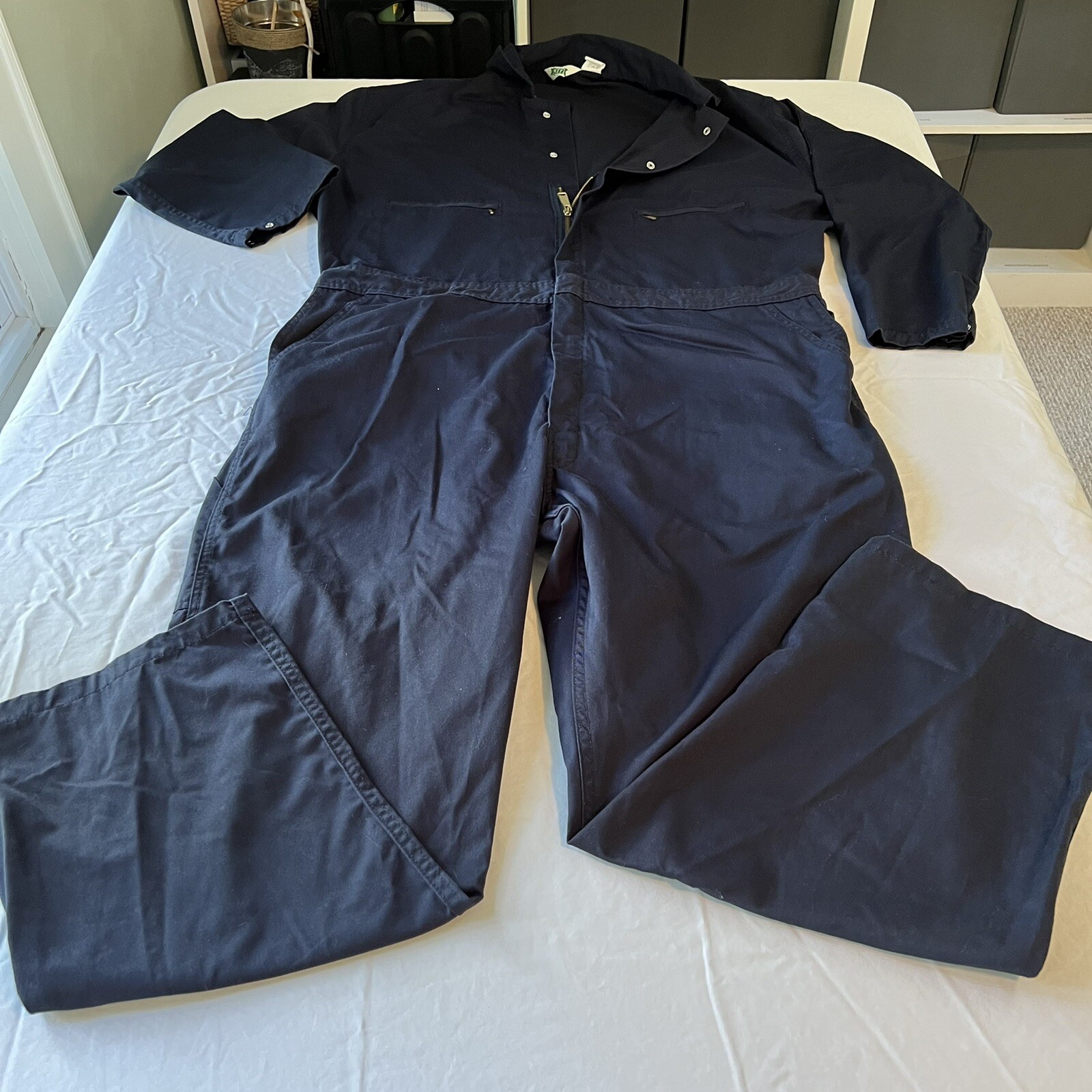 Key Navy Blue Coveralls Jumpsuit 50 REG 948.41 Work U… - Gem