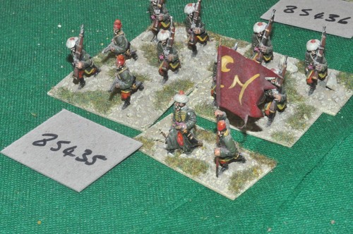 28mm renaissance / ottoman turkish - musketeers 12 figs - inf (85435 ...