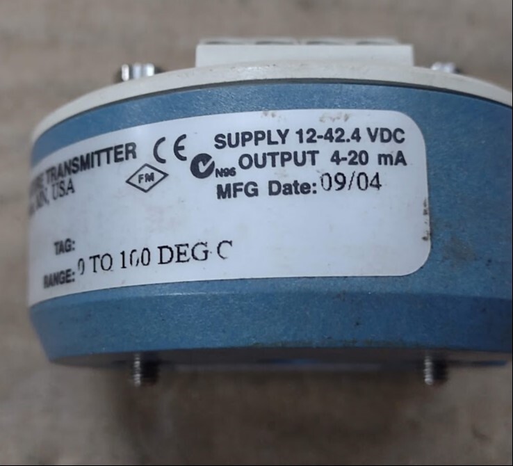 Rosemount 644HANA Temperature Transmitter 0-100° 644 P/N 00644-6402 ...