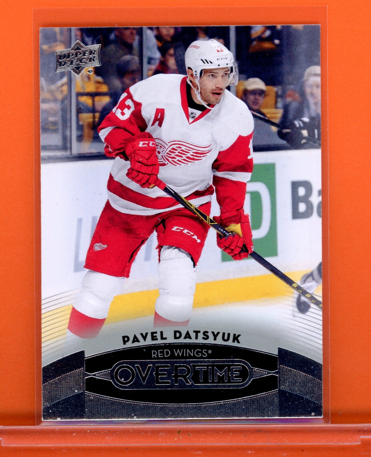 🏒 PAVEL DATSYUK 2015-16 Upper Deck UD OVERTIME #34 🚨Detroit RED WINGS⚡️ ...