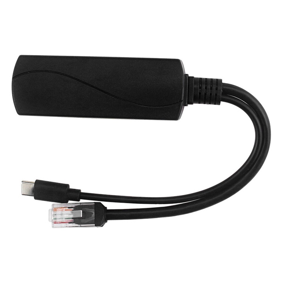 Type C PoE Splitter 5V/4A PoE Splitter USB TYPE C 5V for Raspberry Pi 5 ...