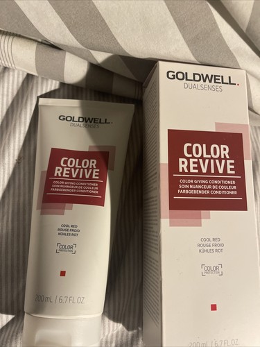 Goldwell Dualsenses Color Revive Giving Conditioner Cool Red 6.7oz ...