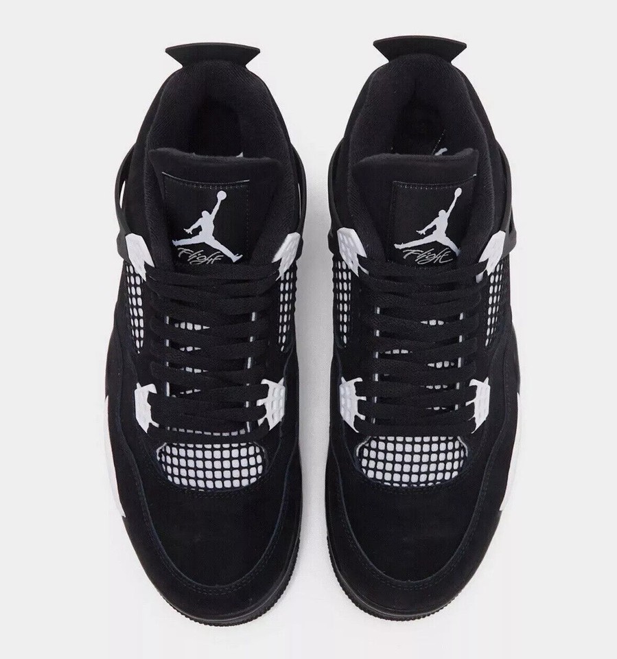 Nike Air Jordan 4 Retro White Thunder JordanⅣ AJ4 (GS) FQ8213-001 | eBay