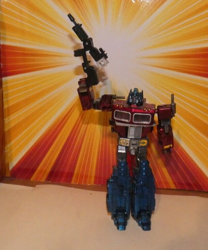 CUSTOM REPAINT Hasbro Transformers Classics Optimus Prime 5.5 INCH WITH ...