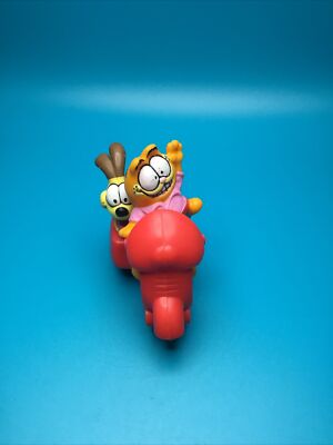 1988 Garfield And Odie On Scooter McDonald's Happy Meal United Feature ...