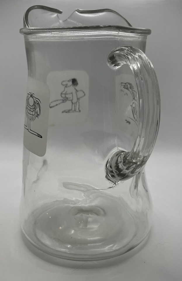 1979 BC Comics Set of 6 Glass Pitchers & Glasses Marathon Oil Johnny ...