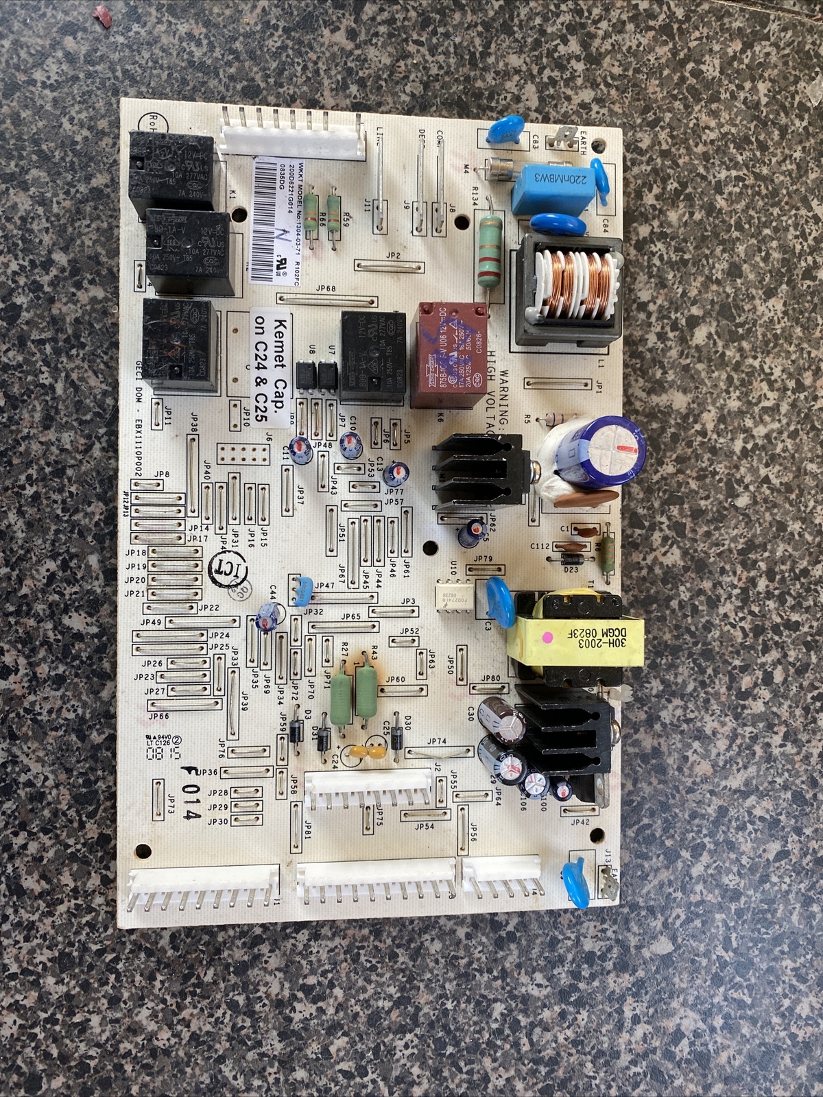 200D6221G014 REF GE Refrigerator Main Control Board Rebuilt | eBay