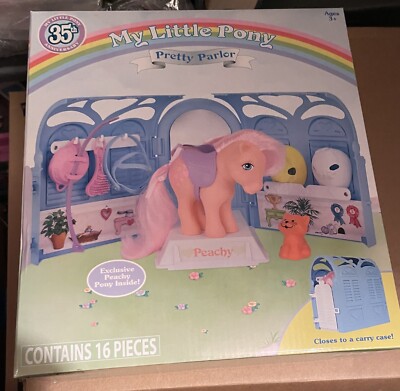 2018 My Little Pony Classic 35th Anniversary PRETTY PARLOR PLAYSET ...