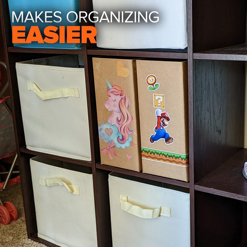 Half Cube DIY Crafting Storage Drawer Boxes Cardboard Organizers ...