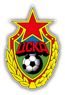 PFC CSKA Moscow Russia Soccer Football Car Bumper Sticker Decal 3'' x 5 ...
