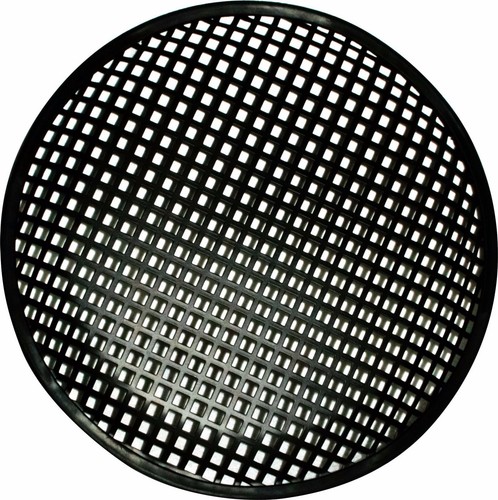 12 INCH PAIR SUBWOOFER SPEAKER COVERS WAFFLE MESH GRILL PROTECT GUARD ...