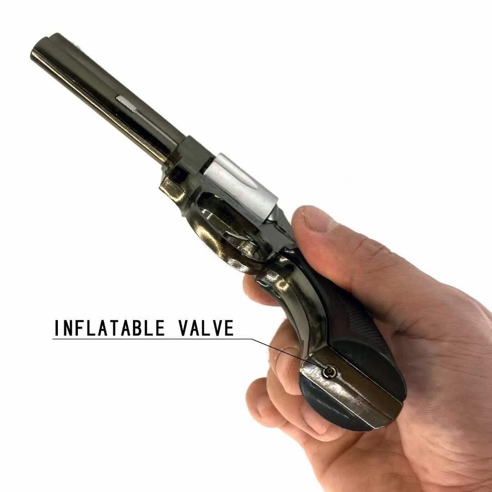 2024 NEW Pistol Shaped Gun Lighter Butane Torch Lighter,Windproof ...