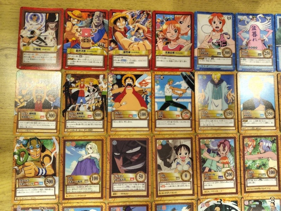 ONE PIECE Carddass Hyper Battle 56 Card Lot Japanese Vintage Bandai ...