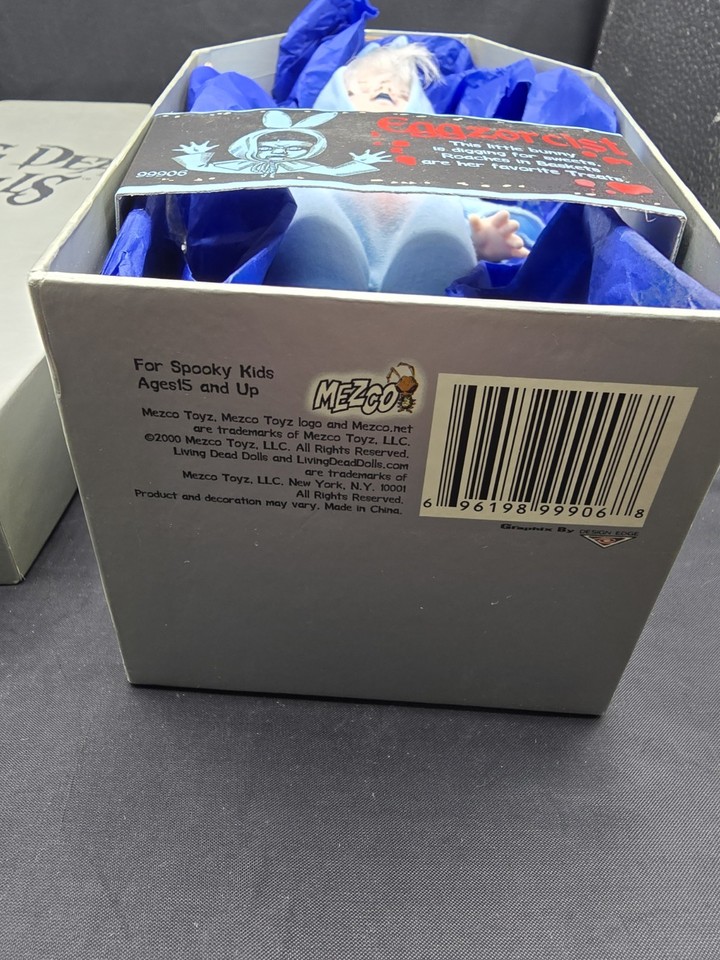Mezco Living Dead Dolls Blue Bunny Eggzorcist Series 1 2000 SDCC Comic ...