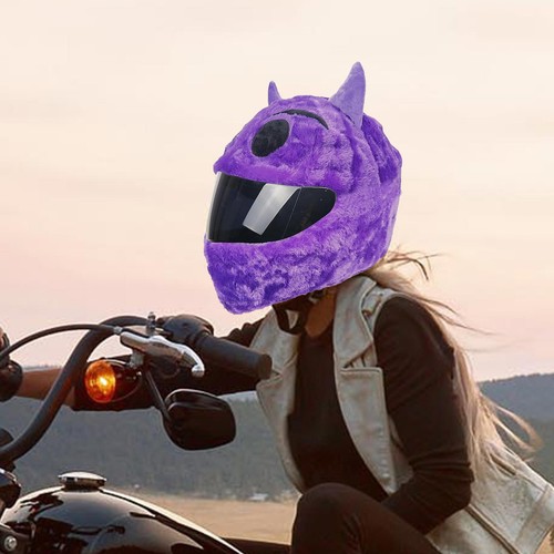 Devil Motorcycle Helmet Cover Eye Catching Style Motorbike Ski ...