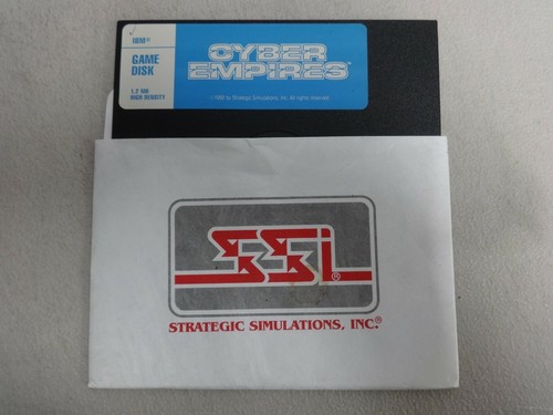 Cyber Empires Vintage PC 5.25 Floppy Disk Only Free Ship | eBay
