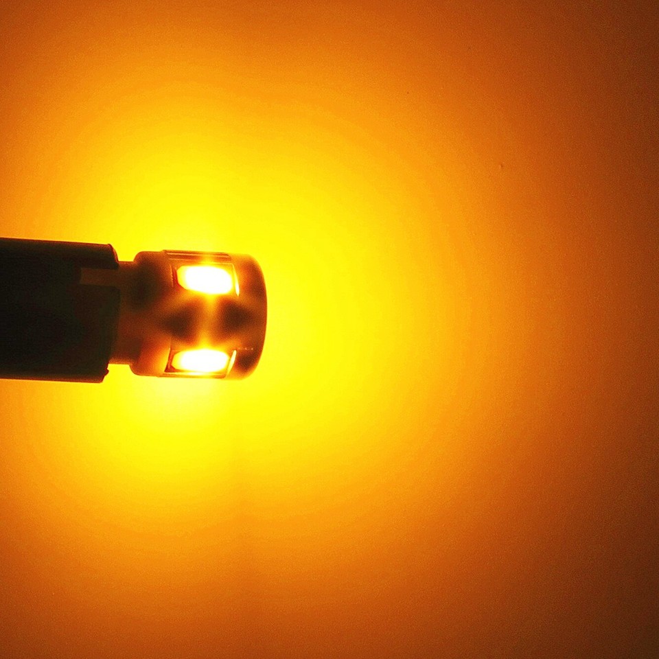 LED Shinning Yellow 3200K 158 Outer Corner Turn Signal Light Bulb,Beam ...