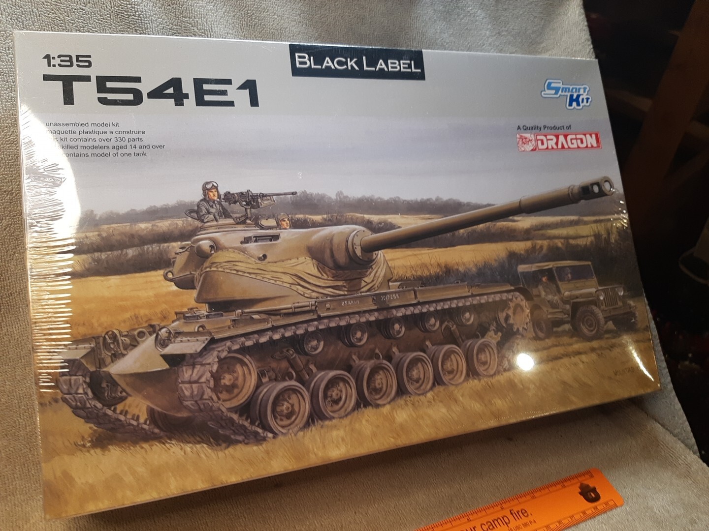 DRAGON 1/35 America Army Tank T54E1 Black Label Model Kit # 3560 New | eBay