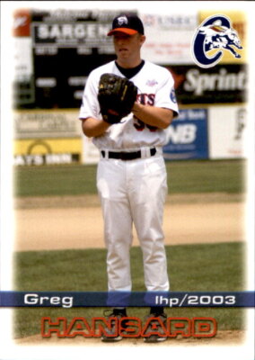 2003 Chillicothe Paints Grandstand 12 Greg Hansard Chesterfield ...